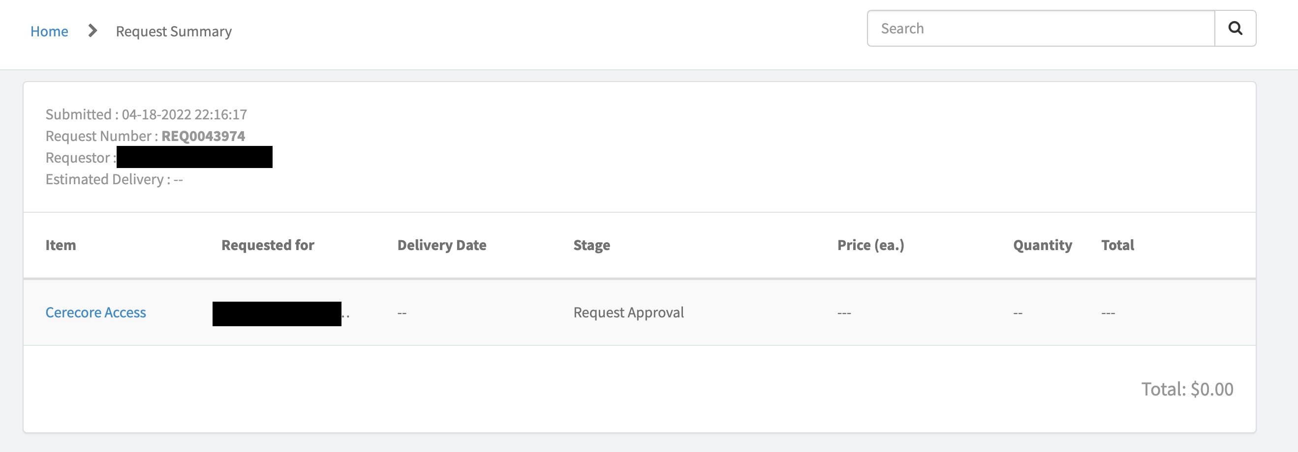 Solved Portal Request Summary Screen Servicenow Community